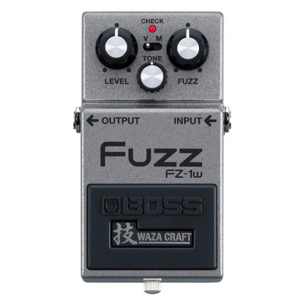 ファズ エフェクター ボス BOSS FZ-1W Fuzz WAZA CRAFTシリーズ ギターエフェクター ワザクラフト  【特長】・究極のトーンを生み出す特別仕様のコンパクトペダル・BOSS独自の視点でヴィンテージファズを探究し、再定義...