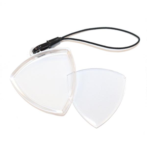 ギターピックホルダー Bruff PCS-500 ぱちっとケース ピックキーホルダー おにぎりタイプ  おにぎりタイプ「ぱちっとケース」はお気に入りのピックやお気に入りの写真などをはめて、キーホルダーやペンダントにして持ち歩けるアイテムです...