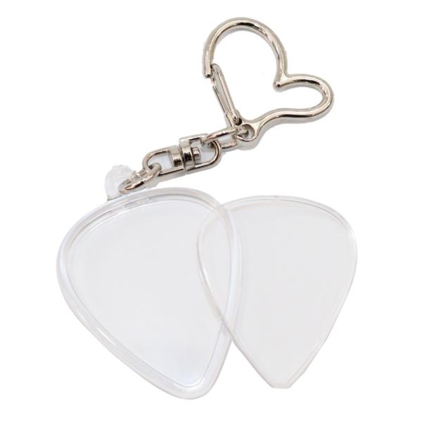 ギターピックホルダー Bruff PCK-500T-H ぱちっとケース ピックキーホルダー ティアドロップタイプ 「ぱちっとケース」はお気に入りのピックやお気に入りの写真などをはめて、キーホルダーやペンダントにして持ち歩けるアイテムです。キ...