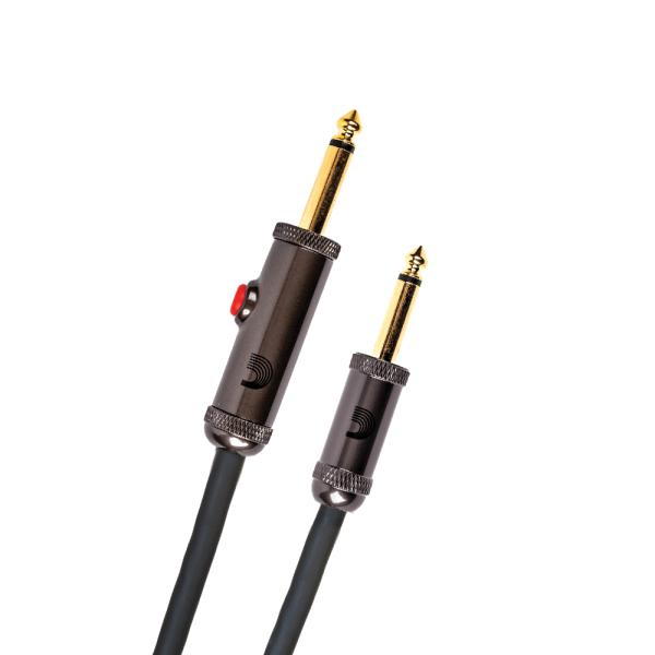 Planet Waves by D'Addario PW-AGL-15 4.6m SS 楽器用シールドケーブル【Circuit Breaker Instrument Cable (Latch Switch)】画期的なサーキットブレーカー・ケ...