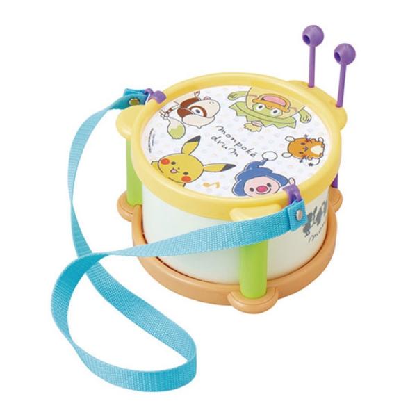 Toyroyal モンポケ ドラムドラムはどんな音がするのかな？スティックでたたいて遊んでみよう♪キャラクターたちがひょっこり顔を出した打面が可愛らしく、側面にはシルエットアートを施した、モンポケカラーのおしゃれなドラムです。対象年齢： 3...