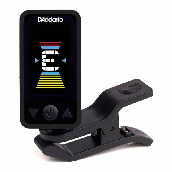 Planet Waves by D'Addario PW-CT-17CBK チェロ/コントラバス用クリップチューナー【Eclipse Tuner】低弦楽器の周波数帯とベストマッチし高速で正確なチューニングが可能な、クリップオンタイプのクロマ...