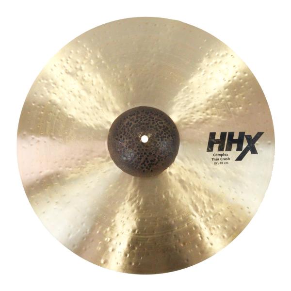 SABIAN HHX-19CTC HHX COMPLEX THIN CRASH 19インチ クラッシュシンバルこれまでに培ってきたEvolution、Legacy、Artisanのテクノロジーを融合することで、また新たなダークサウンドを生み...