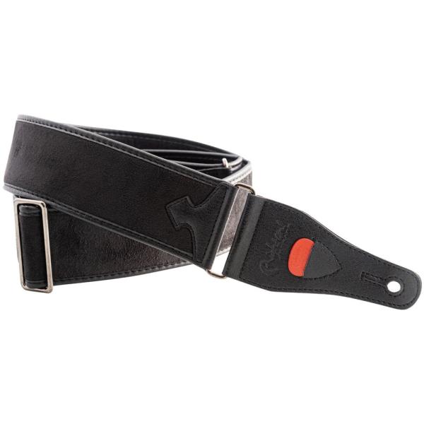 Righton! STRAPS DIVINE Black ギター ベース用ストラップヌバック、スエードレザー、ピーチレザーに似た高品質の素材を使用し、柔らかくスムースなルックスのストラップです。ソフトな触り心地と内臓パッドにより快適で、エン...