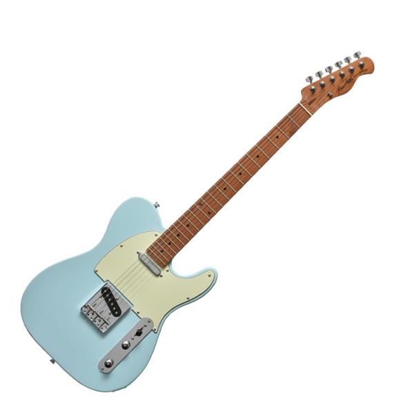 BACCHUS BTE-1-RSM/M PTL-SOB エレキギターIntroductionROASTED MAPLE シリーズローステッドメイプルとはメイプルを高温で加熱処理して材の中の水分や油分を揮発させることにより剛性を高めた材。ネッ...