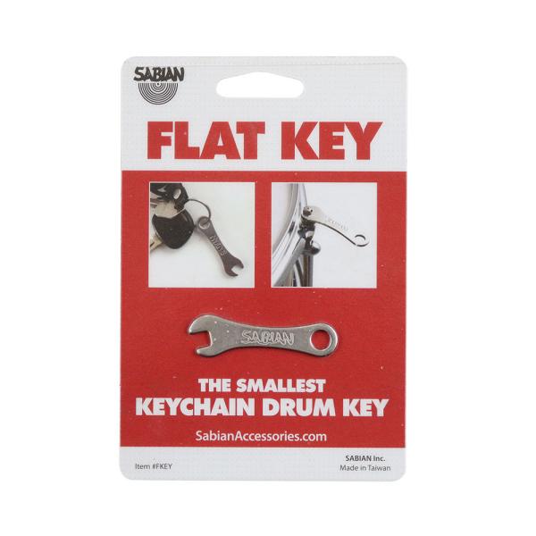 セイビアン SABIAN SAB-FKEY FLAT KEY ドラムチューニングキー  SABIAN SAB-FKEY FLAT KEY ドラムチューニングキースパナ式の形状をした非常に小さなチューニングキーです。ポケットなどに入れてもかさ...