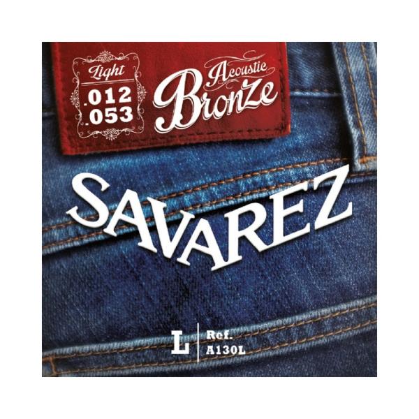 サバレス アコギ弦 SAVAREZ A130L Bronze Light アコースティックギター弦  SAVAREZ A130L Bronze Light アコースティックギター弦ガットギター弦で圧倒的なシェアを誇る老舗フランスメーカー『サ...