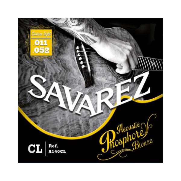 サバレス アコギ弦 SAVAREZ A140CL Phosphore Bronze Custom Light アコースティックギター弦  SAVAREZ A140CL Phosphore Bronze Custom Light アコースティ...