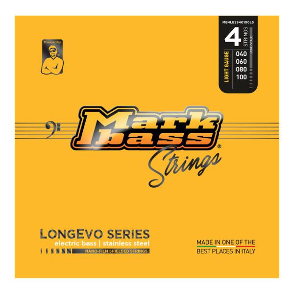 Markbass Strings MAK-S/4LESS40100 LONGEVO Series nano film stainless 40-100 エレキベース弦長寿命（LONGLIFE）＋進化（EVOLUTION）＜LONGEVO S...