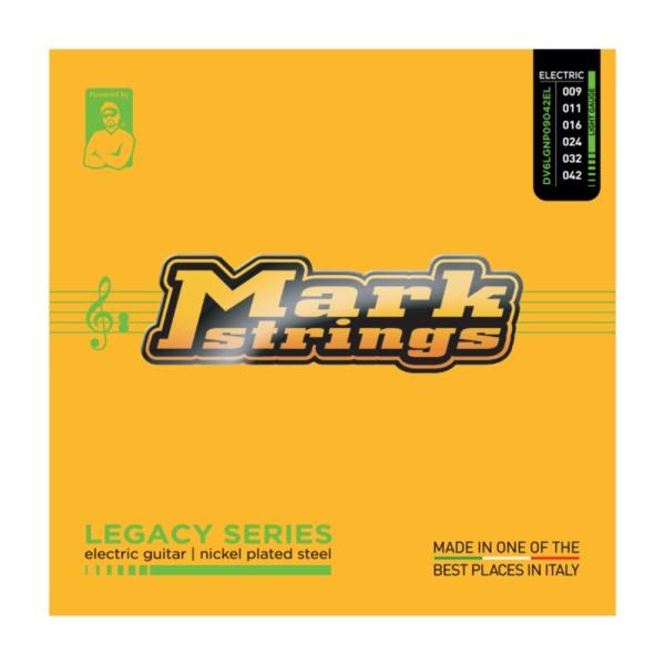 Mark Strings DVM-S/6LGN09042 LEGACY SERIES .009-.042 エレキギター弦MarkbassよりMark Stringsブランドとしてエレキギター弦が登場！LEGACYシリーズはあらゆるスタイルの...