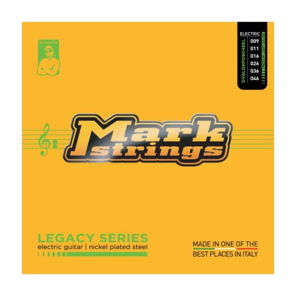 Mark Strings DVM-S/6LGN09046 LEGACY SERIES .009-.046 エレキギター弦MarkbassよりMark Stringsブランドとしてエレキギター弦が登場！LEGACYシリーズはあらゆるスタイルの...