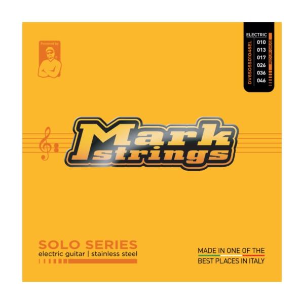 Mark Strings DVM-S/6SOSS01046 SOLO SERIES .010-.046 エレキギター弦MarkbassよりMark Stringsブランドとしてエレキギター弦が登場！SOLOシリーズは、耐食性の高い合金鋼ワー...