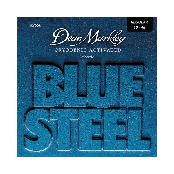 ディーンマークレー弦 Dean Markley DM2556 Blue Steel Electric Guitar Strings Regular 10-46 エレキギター弦BLUE STEEL シリーズ独自配合、凍結技術を使用した芯線の夢...