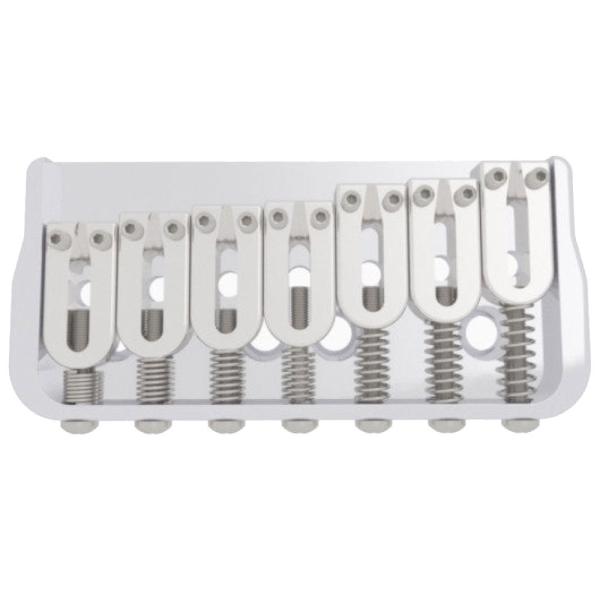 ヒップショット ギター ブリッジ 7 String Fixed Guitar Bridge Chrome 0.175 7弦ギター用ブリッジ HIPSHOT。※パーツの取り扱いには、相応の技術と知識が必要になります。自己責任にて取り扱い可能な...