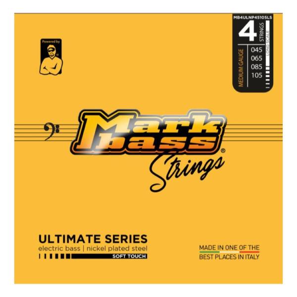 Markbass Strings MAK-S/4ULN45105 ULTIMATE SERIES 45-105 エレキベース弦SOFT TOUCH electric bass nickel plated steelULTIMATEシリーズは...