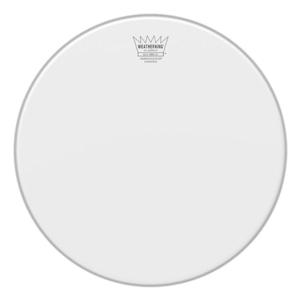 REMO 114BA-CL CLASSIC FIT COATED AMBASSADOR 14インチ ドラムヘッド60年代中期前に製造されたドラムによく見られる、オーバーサイズの口径にフィットするよう開発されたドラムヘッドです。COATED ...