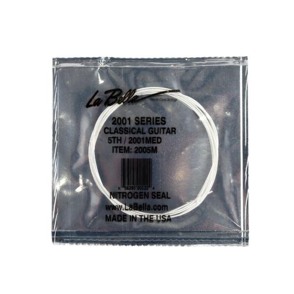 ラベラ 弦 La Bella 2001 Medium Tension 5弦 0.0350 クラシックギターバラ弦  ギター 弦 バラ売り。2001シリーズLA BELLAが誇る世界的スタンダード弦「2001」シリーズ。