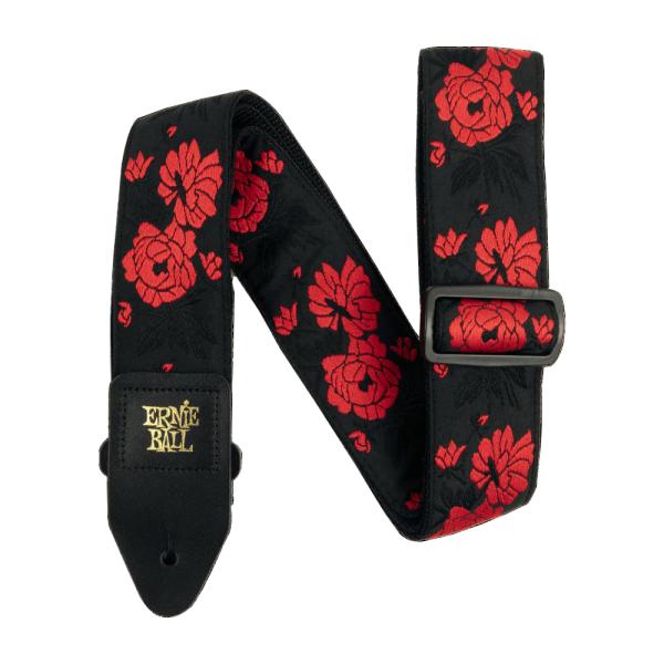アーニーボール ストラップ ERNIE BALL 5335 TANGO ROSE Jacquard Strap ギターストラップ ジャカード タンゴローズ  ERNIE BALL 5335 TANGO ROSE Jacquard Strap...