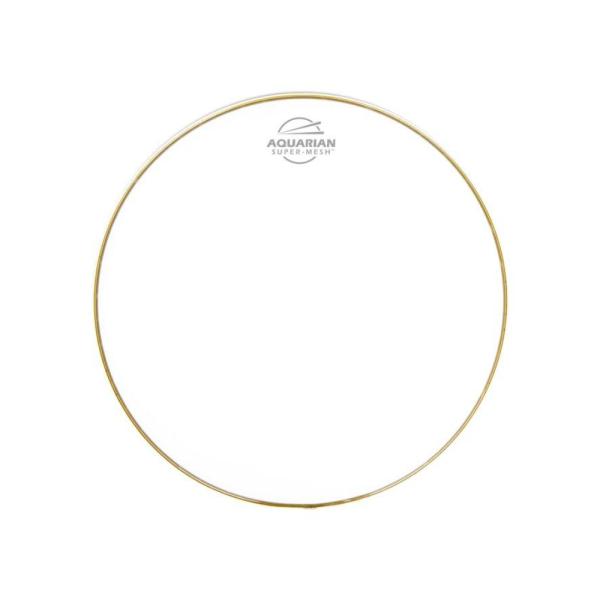 AQUARIAN SM14 14\” Super-Mesh スネアドラム用メッシュヘッドスネアの自宅練習に最適、高い消音を実現するメッシュヘッドアクエリアンの『Super-Mesh』ドラムヘッドは、一般的なフィルム製ドラムヘッドと取り替えて...