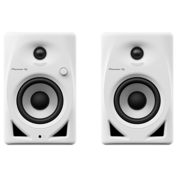 モニタースピーカー Pioneer DJ DM-40D-W White パワードモニター 1ペア（2台） ホワイト 白 パイオニア  スピーカー 小型DMシリーズは、「DM-40」の基本性能をアップデートし、細部まで聞き取りやすいなめらかさ...