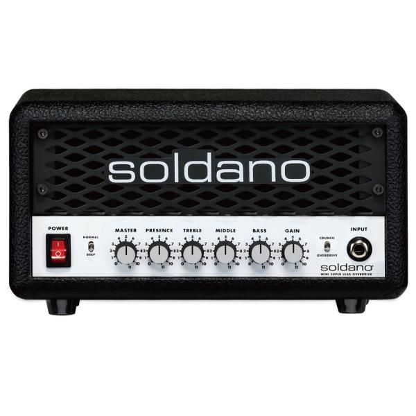 Soldano SLO Mini Solid State Guitar Amp 30W 小型ギターアンプ ヘッド エレキギター アンプ ヘッド名機「SLO-100」のサウンドを再現した ミニアンプヘッド『SLO ミニ』、誕生!!【主な特徴】...