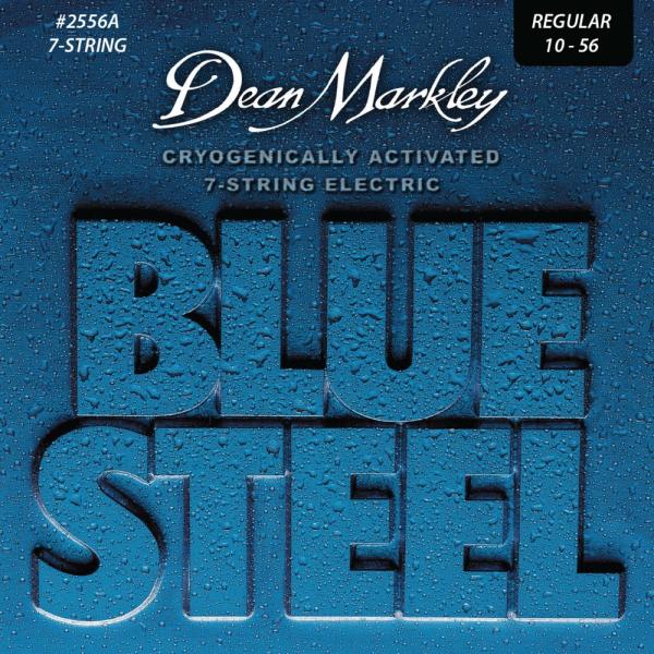 ディーンマークレー弦 Dean Markley DM2556A BLUE STEEL 7弦用 REGULAR 10-56 エレキギター弦BLUE STEEL独自配合、凍結技術を使用した芯線の夢を叶える弦。3倍の寿命 - 驚異的なトーン - ...