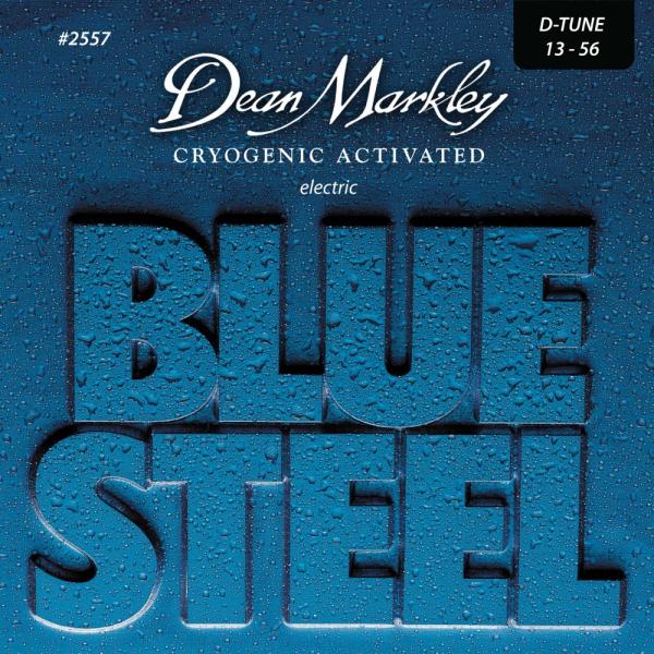 ディーンマークレー弦 Dean Markley DM2557 BLUE STEEL DROP TUNE 13-56 エレキギター弦BLUE STEEL独自配合、凍結技術を使用した芯線の夢を叶える弦。3倍の寿命 - 驚異的なトーン - 優しい...