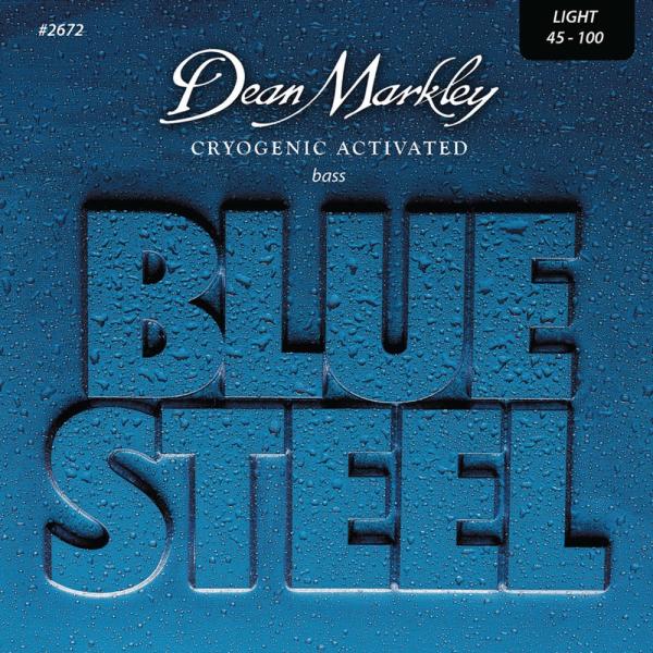 ディーンマークレー弦 Dean Markley DM2672 BLUE STEEL LIGHT 45-100 エレキベース弦BLUE STEEL独自配合、凍結技術を使用した芯線と複合巻線技術のステンレスワウンド弦。ディーン・マークレイ・ブル...