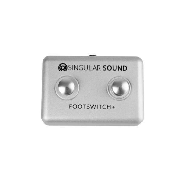 Singular Sound Footswitch+ BeatBuddy用 フットスイッチ再生ソングの一時停止や次のソングの呼び出しなど、Beat Buddyの機能を拡張するフットスイッチ、従来モデルに比べスイッチのトップ形状を改良。