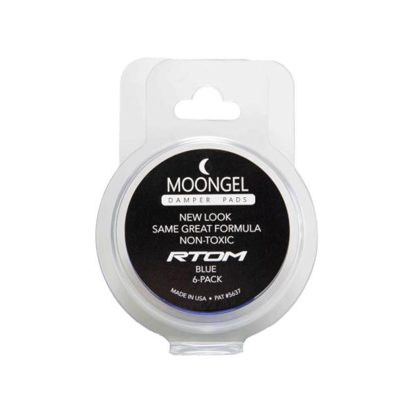 RTOM MG-4 MoonGel Damper Pads Blue ドラムミュートMoongelは、ドラムやパーカッションの打面などに取り付けるMute Padです。取付に接着材や粘着剤を使用しないので楽器や打面にやさしく、加えて簡単に付...