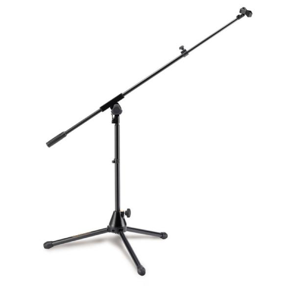 HERCULES MS540B ショートタイプ ブームマイクスタンドロープロファイル 可変長ブームスタンド。高さ調整、マイクアダプターの着脱が容易な、使い易い独自機構を採用しています。Telescoping Boomは、ブーム部の長さを変え...