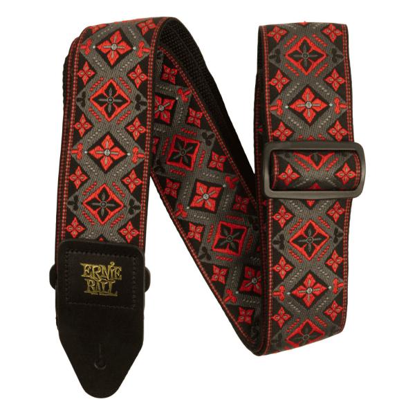 アーニーボール ストラップ ERNIE BALL 5346 JACQUARD STRAP RED KING ギターストラップ  ERNIE BALL 5346 JACQUARD STRAP RED KING ギターストラップアーニーボールの...