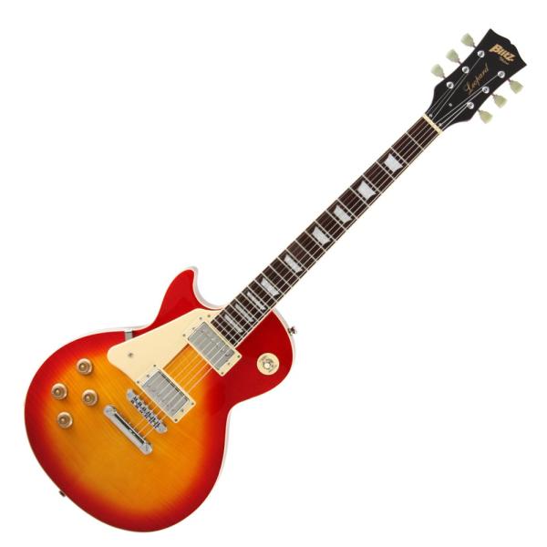 エレキギター 左利き用 BLITZ by ARIA BLP-450 LH CS レフトハンド エレキギター※左利き用のギターとなります。BLP-450のレフトハンドモデル。ワンランク上のクオリティを求めるエントリーユーザに最適。セットネック...