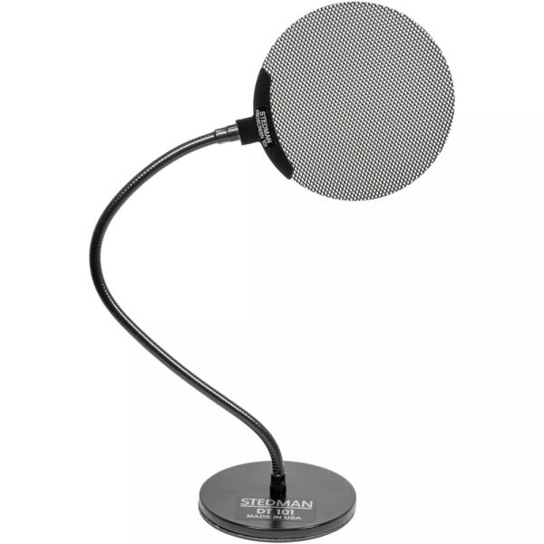 ※この商品はポップガード本体のみの販売です。マイク等は付属しません。Proscreen DT101は、マイクスタンドやブームアームを使わなくても、卓上に設置できる世界初の自立型ポッピングガードです。ポッドキャスト、放送、アフレコ等の用途に最...