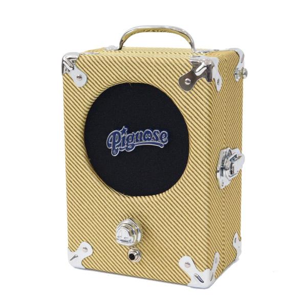 PIGNOSE 7-100R Tweed 小型ギターアンプ多くのギタリストの支持を受け続けるポータブルアンプのウルトラスタンダード「ピグノーズ 7-100R」のchuya限定 ツイード仕様です！以前に存在したピグノーズアンプ ツイード仕様を...