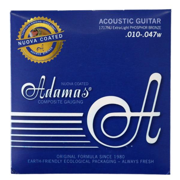 オベーション 弦 OVATION 1717NU EX-LIGHT ADAMAS NUOVA Corted Acoustic Guitar Strings アコースティックギター弦 オベーション独自のゲージバランス\”コンポジットゲージ\”を...