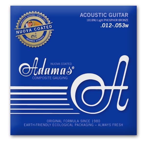 オベーション 弦 OVATION 1818NU LIGHT ADAMAS NUOVA Corted Acoustic Guitar Strings アコースティックギター弦 オベーション独自のゲージバランス\”コンポジットゲージ\”を採用す...