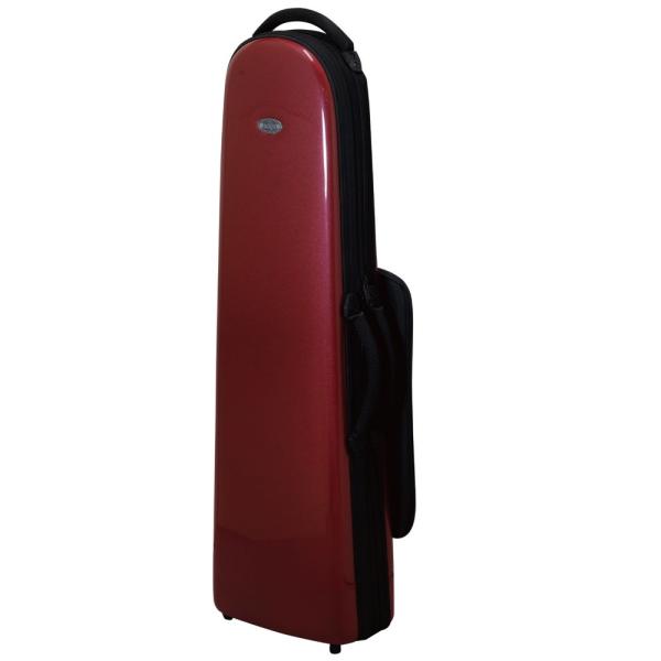 bags EFDTT M-RED METALLIC COLOR デタッチャブルベルトロンボーン用ファイバーケース※製造時期によってロゴバッジデザインが掲載画像と異なる場合がございます。あらかじめご了承ください。モダンでエレガントなスタイル、...