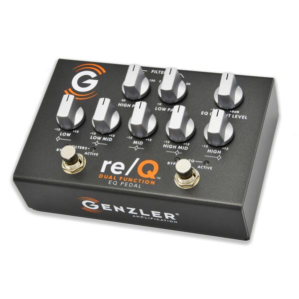 GENZLER RE/Q - DUAL FUNCTION EQUALIZATION PEDAL ベース用イコライザー  エフェクターオールアナログ仕様 re/Q DUAL FUNCTION EQ PEDALRE/Q - DUAL FUNCT...