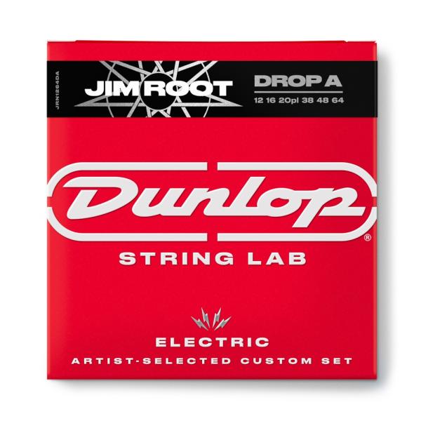 JIM DUNLOP JRN1264DA JIM ROOT SIGNATURE STRINGS 12/64 DROP A エレキギター弦スリップノットのギタリスト、ジム・ルートのシグネチャー弦です。長年ダンロップ弦の愛用者として知られるジム...