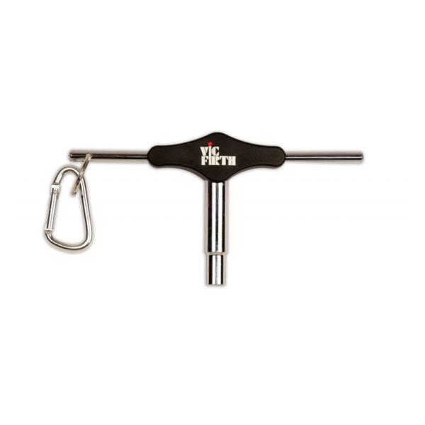 VIC FIRTH VIC-KEY2 High Tension Drum Key チューニングキーVic Firth製のハイピッチ対応型チューニングキー。マーチング用スネアにはもちろん、通常のスネアドラムでも、左右長めの形状の為、遠心力です...