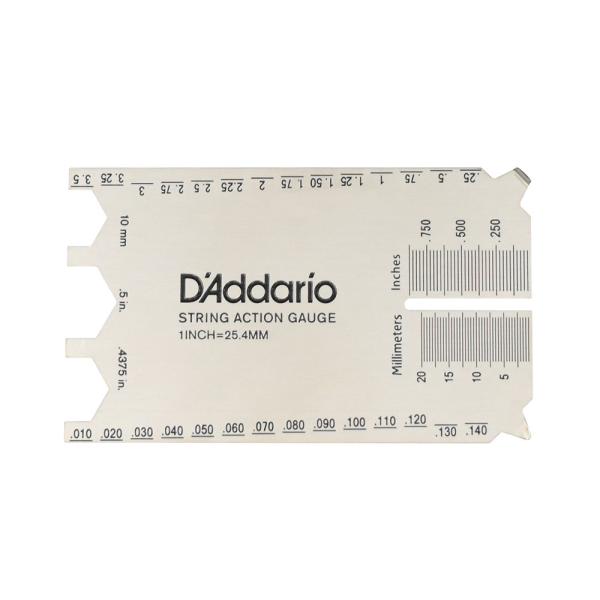 Planet Waves by D'Addario PW-SHG-01 Silver String Height Gauge 弦高調整用ゲージ 定規D'Addario String Height Gauge(弦高ゲージ)に新たなオプションが...