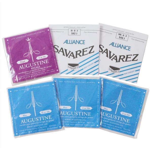 オーガスチン サバレス AUGUSTINE SAVAREZ REG/ALI/BLU クラシックギター弦  AUGUSTINE SAVAREZ REG/ALI/BLU クラシックギター弦オーガスティンとサバレスの弦を組み合わせたオリジナルのセ...