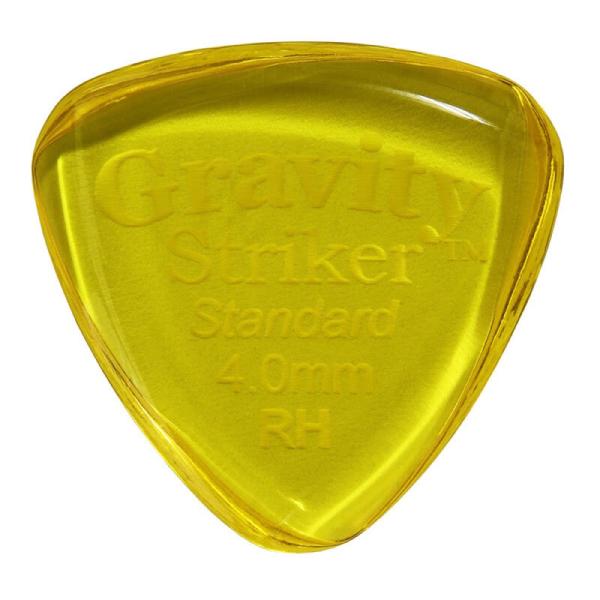 GRAVITY GUITAR PICKS GSRS4P-RH Striker Standard, Speed Bevels(RH) 4mm ギターピックグラビティギターピックは、ハンドメイドでピックを製作するアメリカのブランド。アクリル素材...