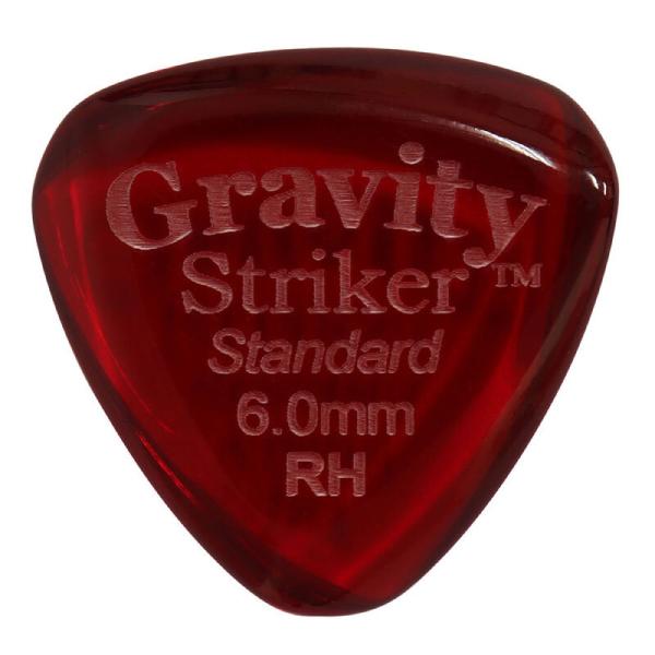 GRAVITY GUITAR PICKS GSRS6P-RH Striker Standard, Speed Bevels(RH) 6mm ギターピックグラビティギターピックは、ハンドメイドでピックを製作するアメリカのブランド。アクリル素材...