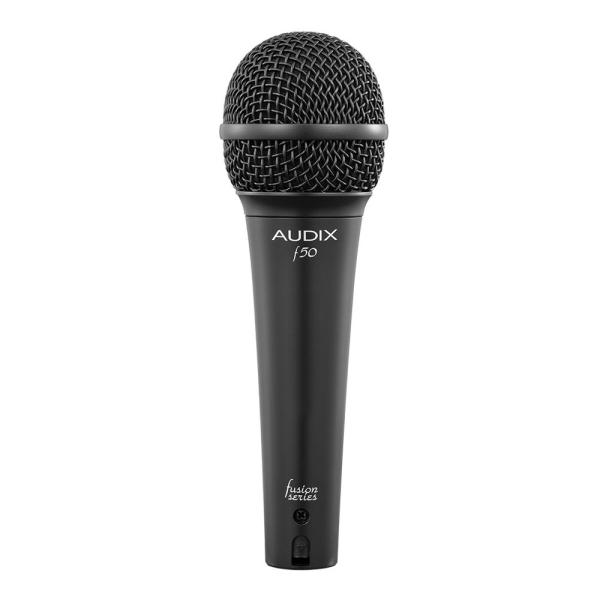 AUDIX F50S ボーカル用ダイナミックマイク On-Offスイッチ付き ※本商品はOn-Offスイッチ付きです。画像は「F50（On-Offスイッチ無し）」になります。  汎用性の高いヴォーカルダイナミックマイクロフォン f50は、中...
