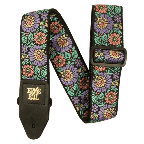 アーニーボール ストラップ ERNIE BALL 5340 JACQUARD STRAP EVENING BLOOM ギターストラップ ジャカード イブニングブルーム  ERNIE BALL 5340 JACQUARD STRAP EVEN...