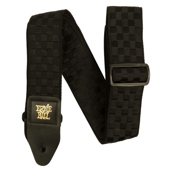 アーニーボール ストラップ ERNIE BALL 5341 JACQUARD STRAP BLACK CHECKERS ギターストラップ  ERNIE BALL 5341 JACQUARD STRAP BLACK CHECKERS ギタース...