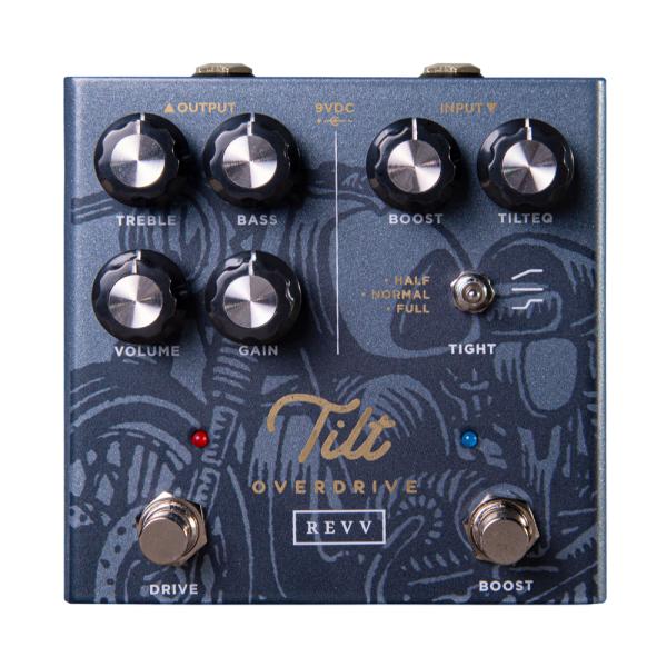Revv Amplification Shawn Tubbs Tilt Overdrive オーバードライブ ギターエフェクターカナダのハイエンドなアンプ＆エフェクター・ブランドのレヴ・アンプリフィケーションより、30年以上最前線で活躍する...