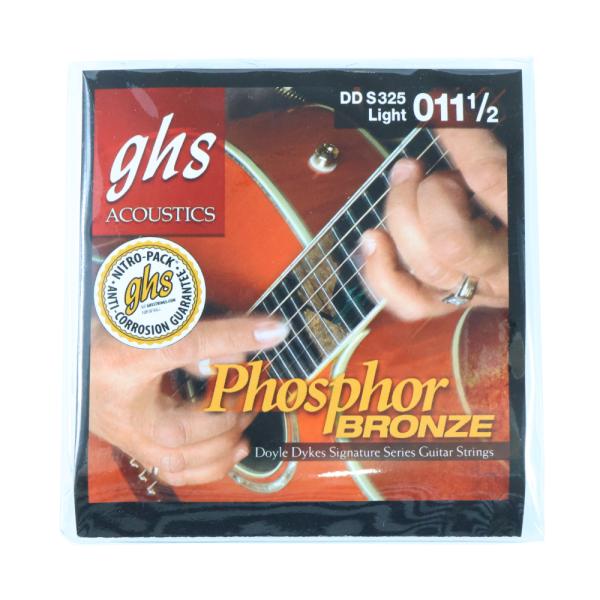 GHS DDS325 Doyle Dykes Signature Phosphor Bronze 0115-054 アコースティックギター弦  GHSの優れたPhosphor Bronze弦を元に、Doyle Dykesのために特別にセット...
